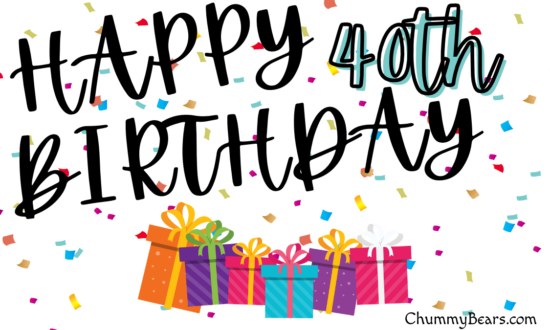 ADULT MILESTONE BIRTHDAY COLLECTION – Chummy Bears